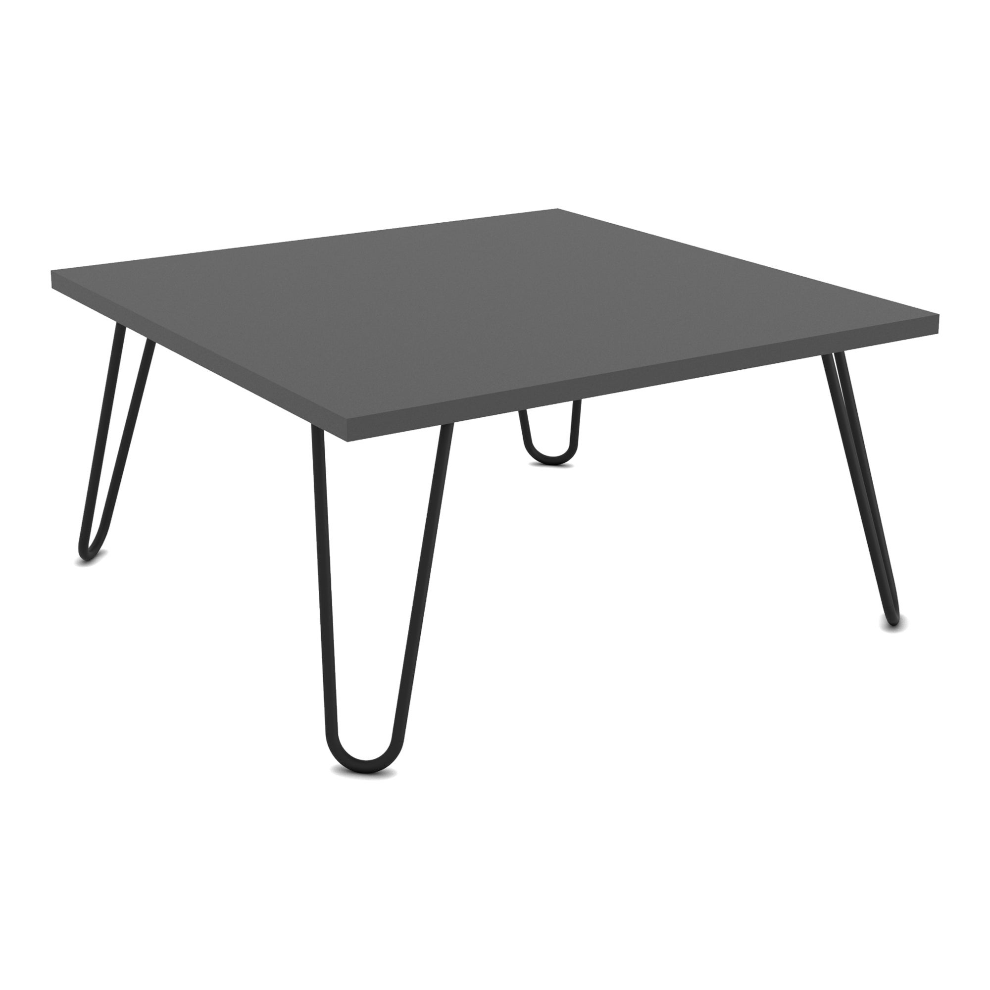 Table basse 60 x 60 x 30 cm anthracite noir 03_0008520 | Leroy Merlin