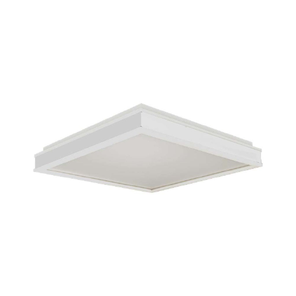 TRIAC Lustre à LEDs carrées 24W pour montage au plafond, dimmable ...