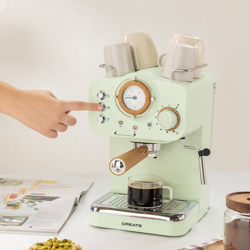 CREATE - THERA RETRO - Macchina da caffè espresso | Leroy Merlin