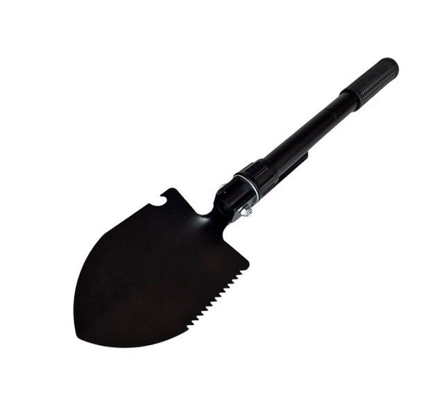 Pelle tactique multifonctionnelle AZYMUT Traper noire + étui | Leroy Merlin