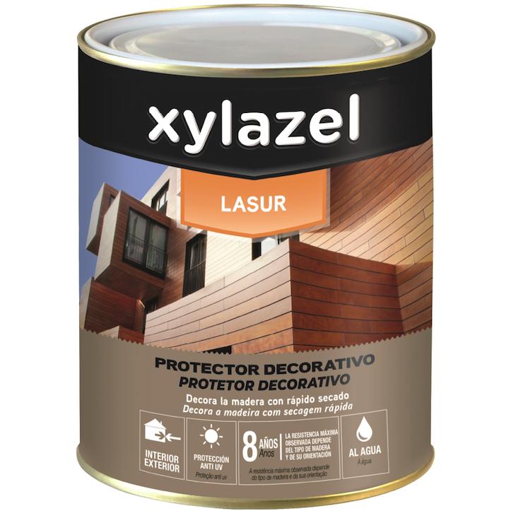 Lasur al agua SATINADO 750ml Xylazel Caoba | Leroy Merlin