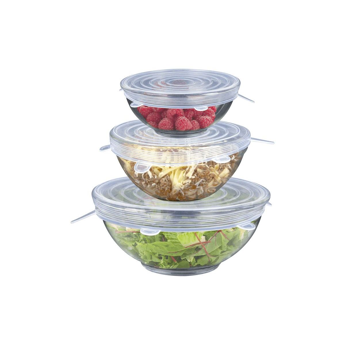 Couvercle COOK CONCEPT flexible silicone x3 | Leroy Merlin