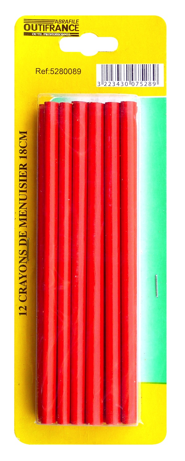 12 matite da falegname 18 cm | Leroy Merlin