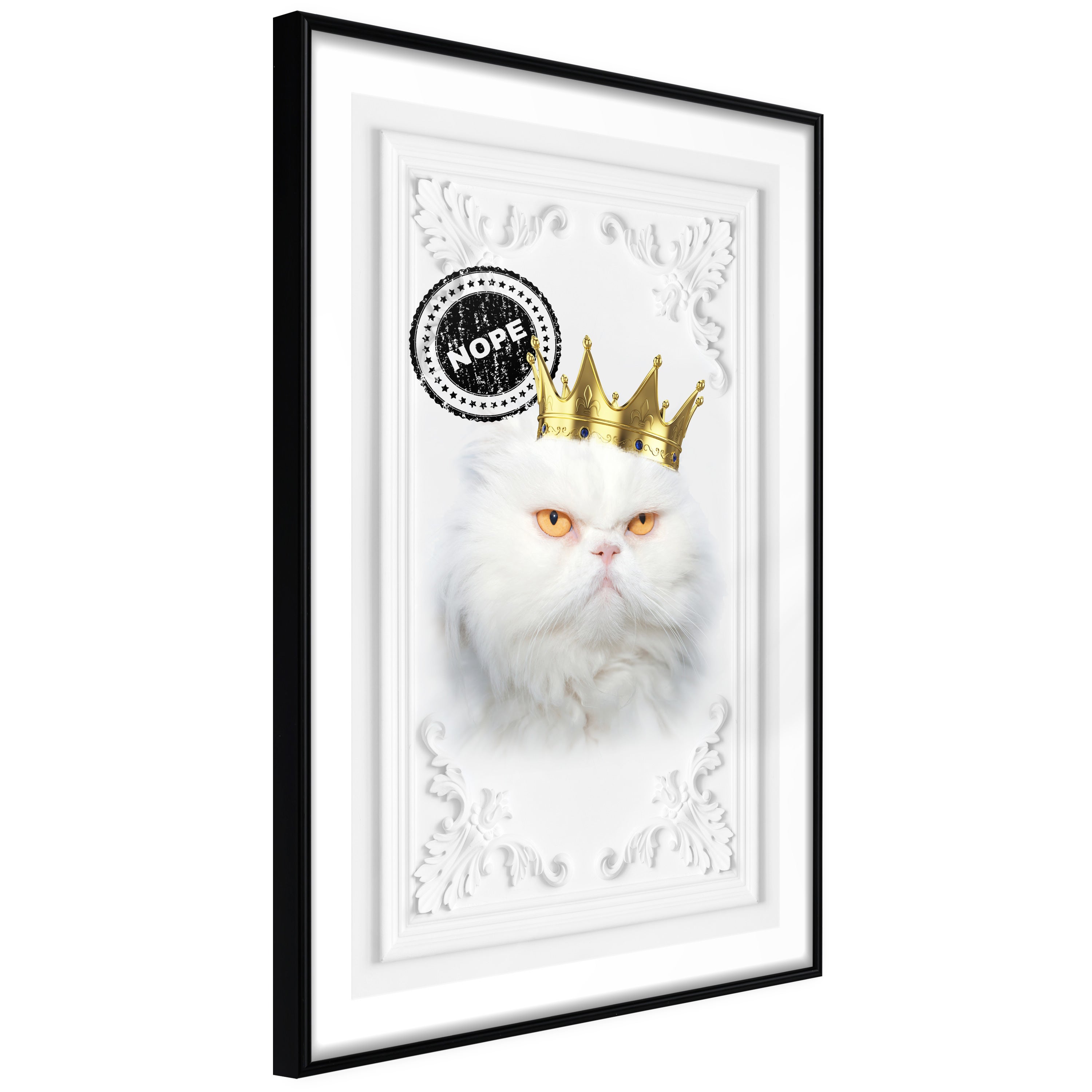 Poster et affiche - Cat Rules II - 30x45 | Leroy Merlin