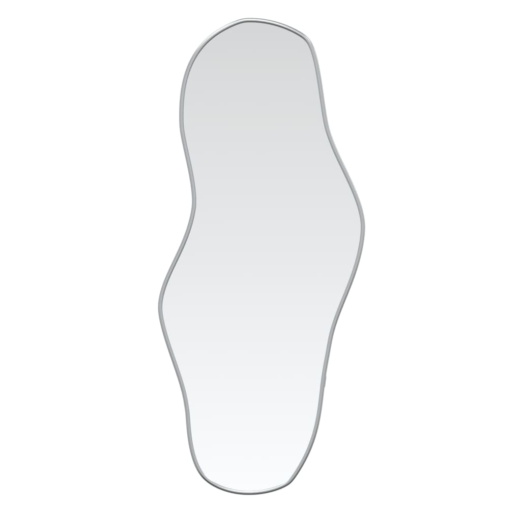 Miroir mural | Miroir décoratif Argenté 80x35 cm CFW893635 | Leroy Merlin