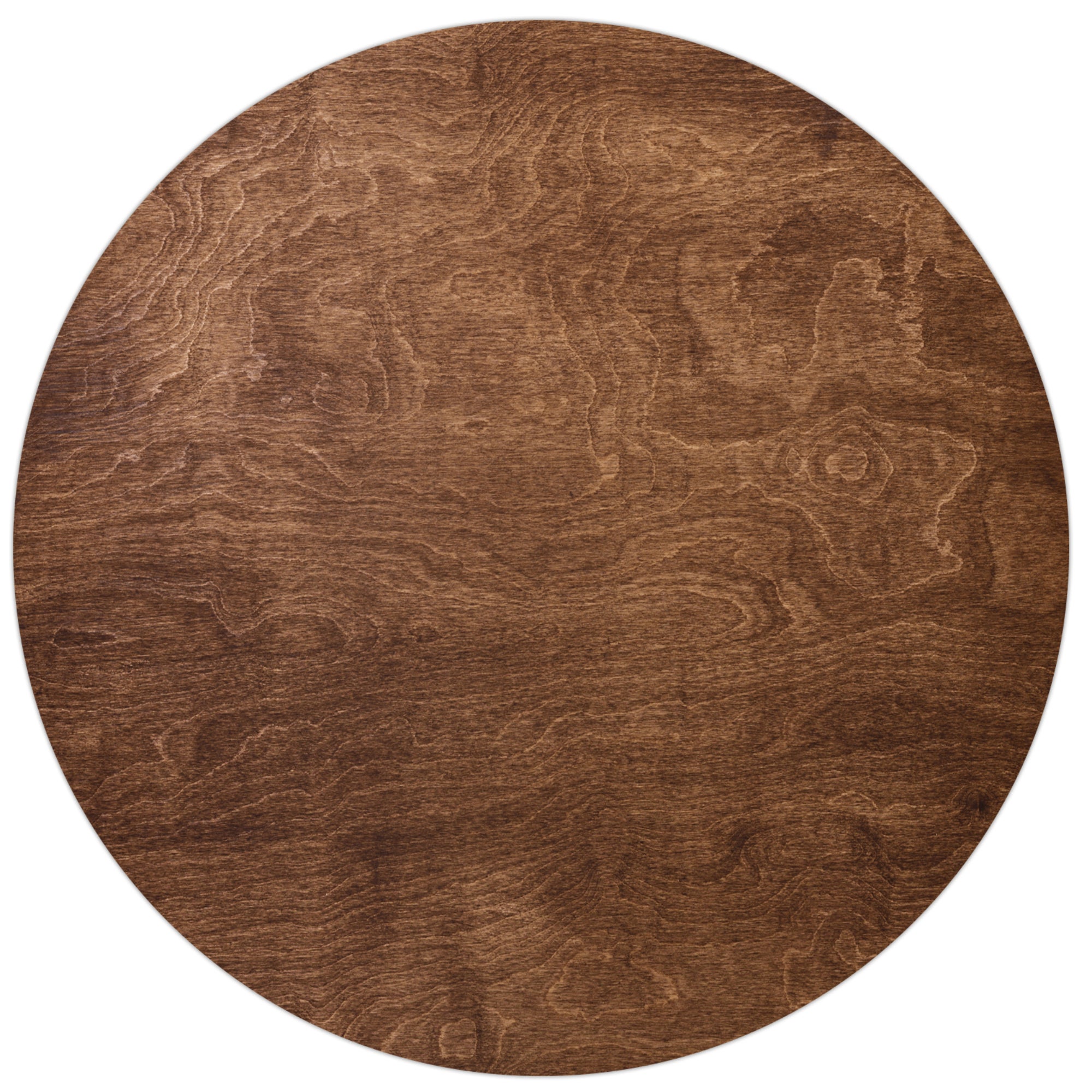 Lot de 4 sets de table en vinyle Madera nogal 4u-[Diam] 40 cm | Leroy ...