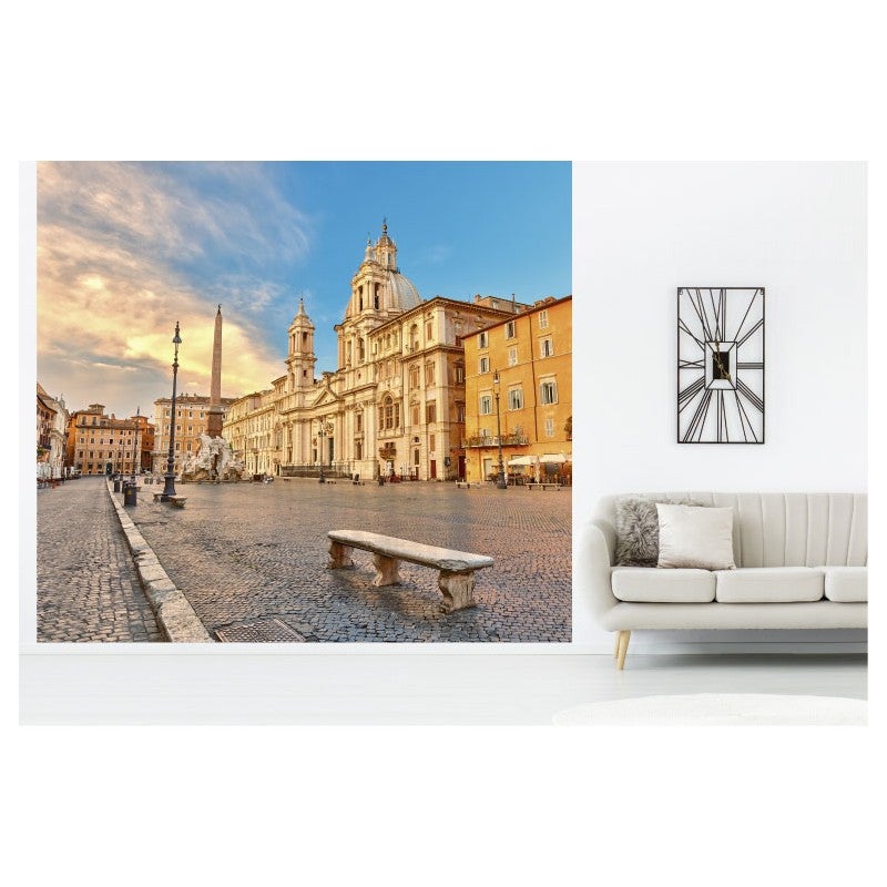 Papier peint intissé ROME 300 x 270 cm (LxH) - Tapisserie murale ...