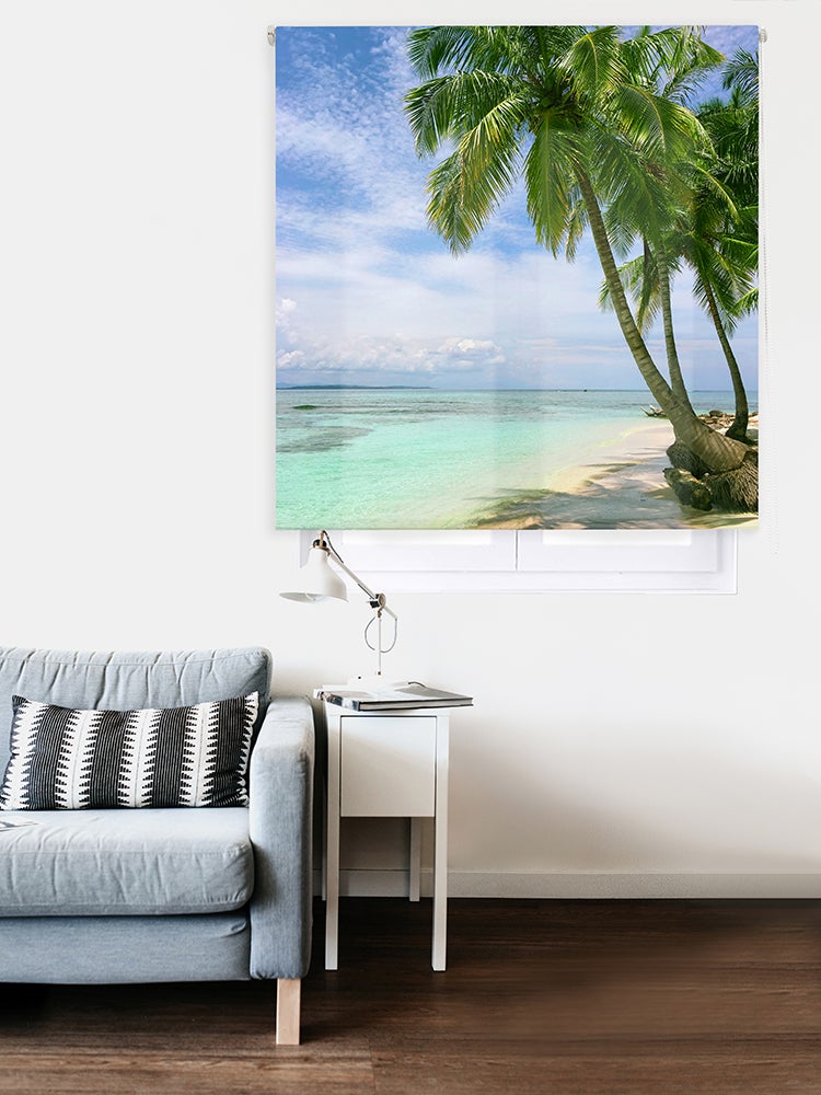 Estor Enrollable Happystor Tejido Translúcido Estampado Digital ...