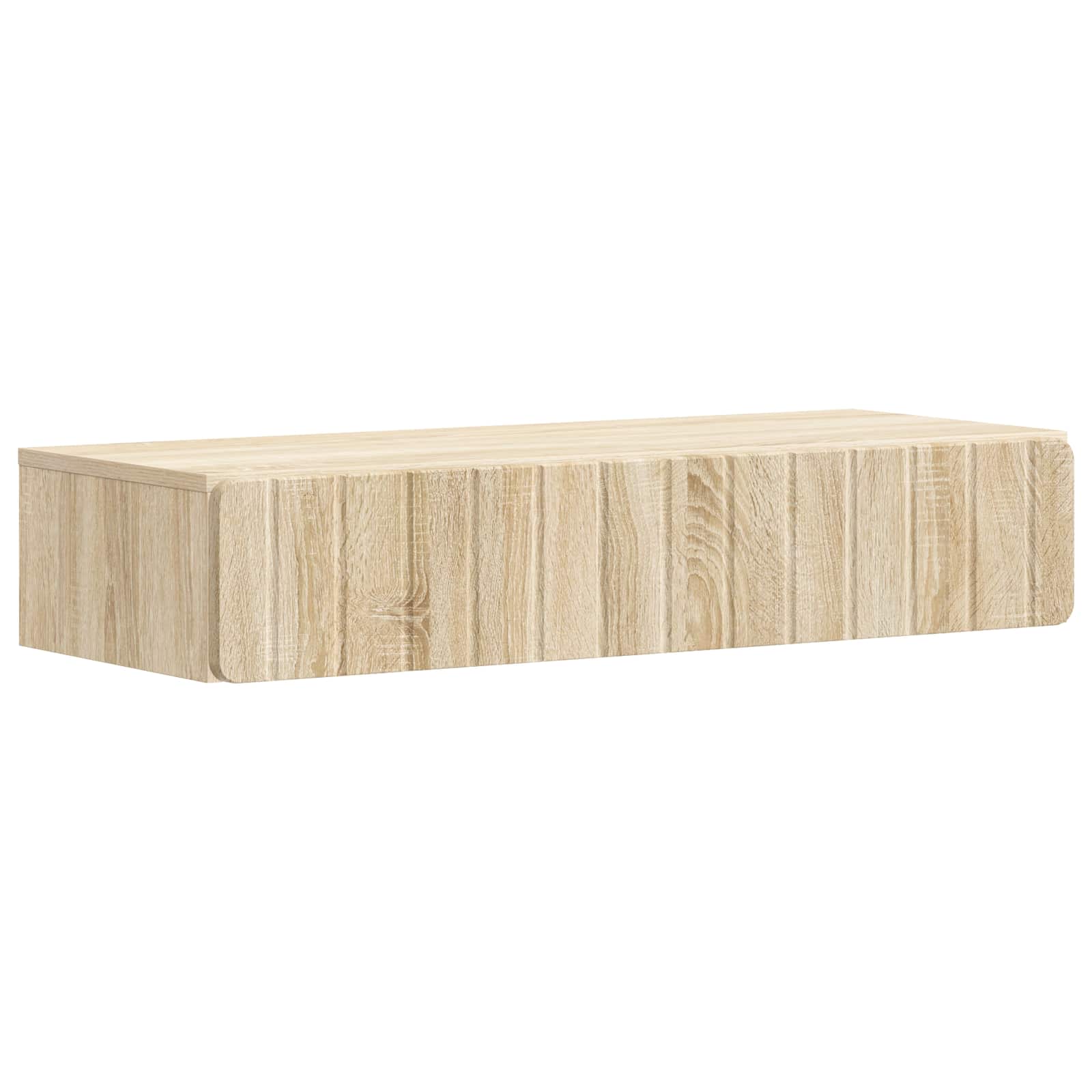 Table d'appoint murale Chêne 87,5 x 34,5 x 17 cm | Leroy Merlin