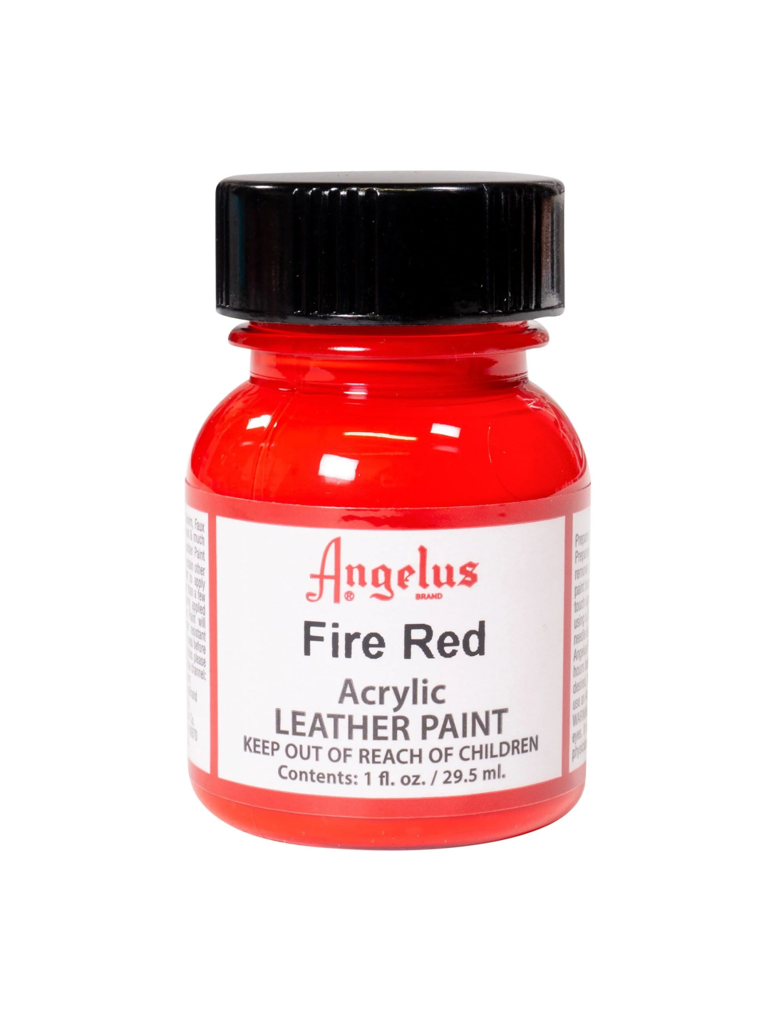 Angelus - PINTURA CUERO Y POLIPIEL ANGELUS FIRE RED 29,5 ML | Leroy Merlin