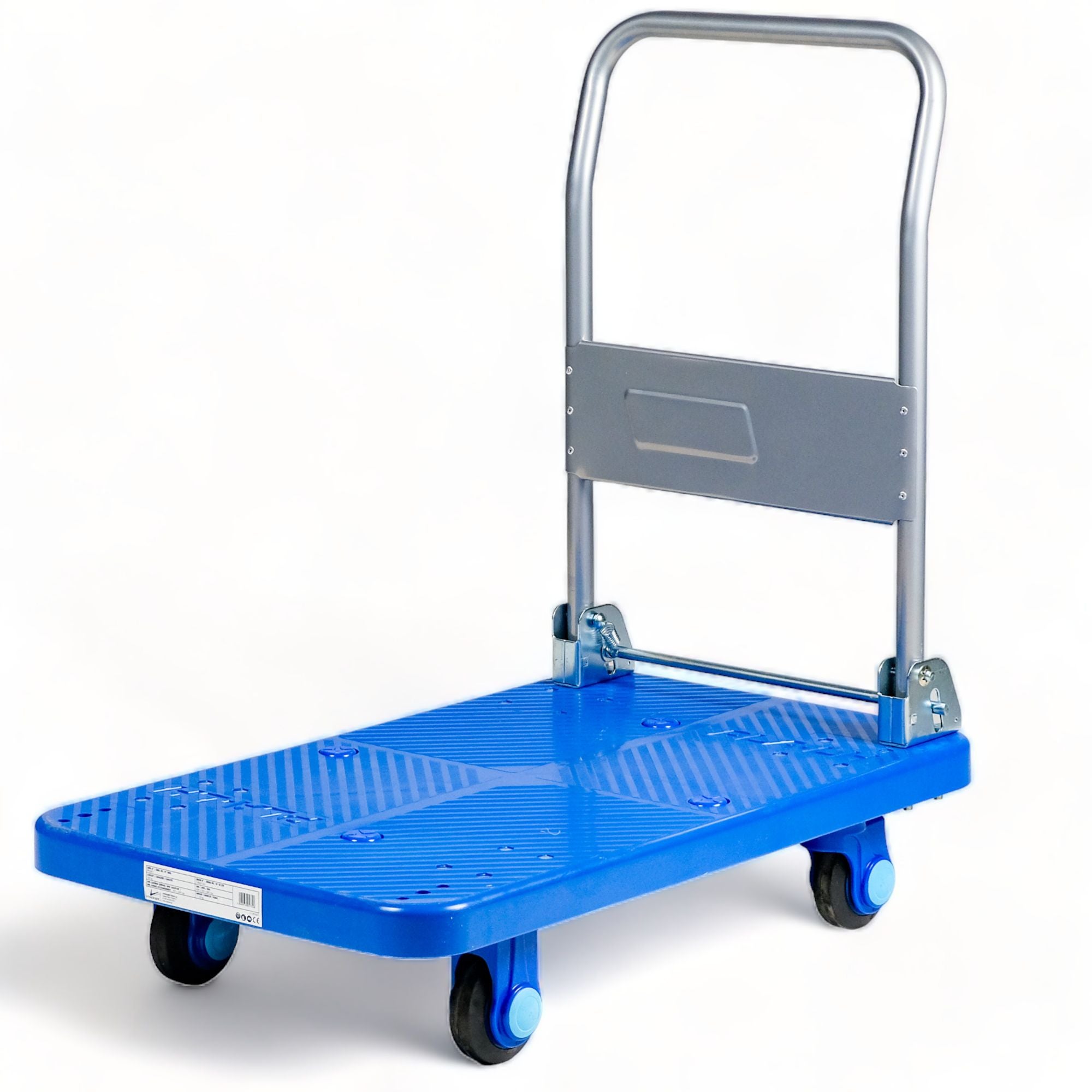 Chariot plateforme 300 kg pliable, silencieux et très maniable MW Tools ...