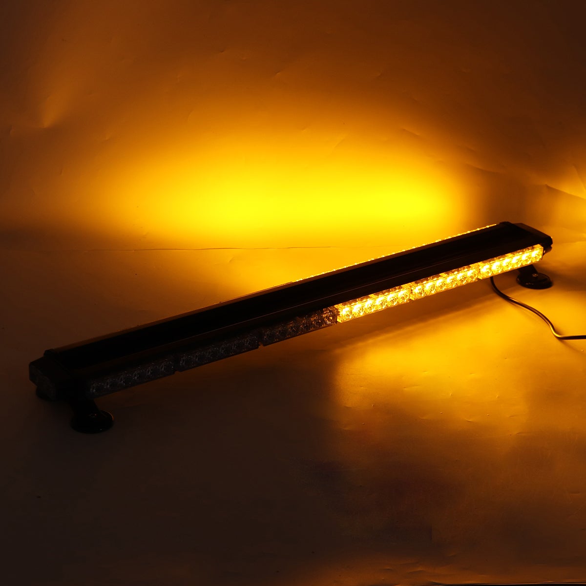 Barre lumineuse LED 38" à stroboscope double face, lumière d'urgence et ...