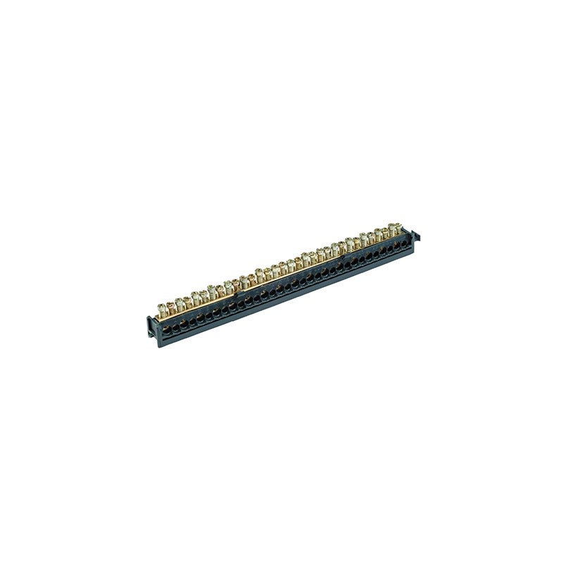 Bornier Schneider de répartition - 80A - 32 trous - Longueur 202mm - x5 ...