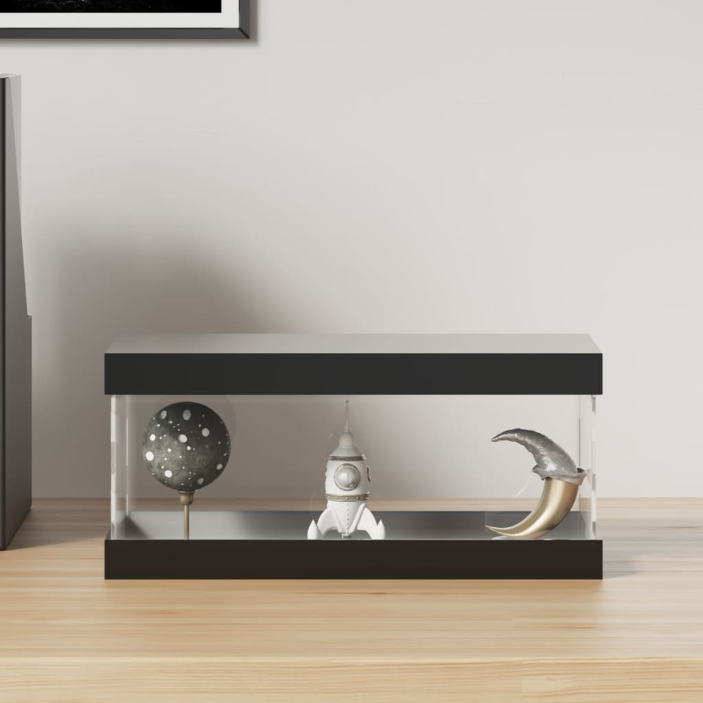 Bo?te d'affichage transparente 24x12x11 cm acrylique | Leroy Merlin