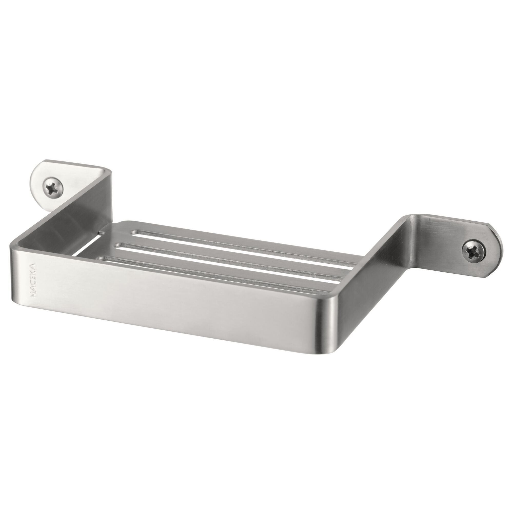 Porte-Savon Haceka Ixi Grille Brossé Inox | Leroy Merlin