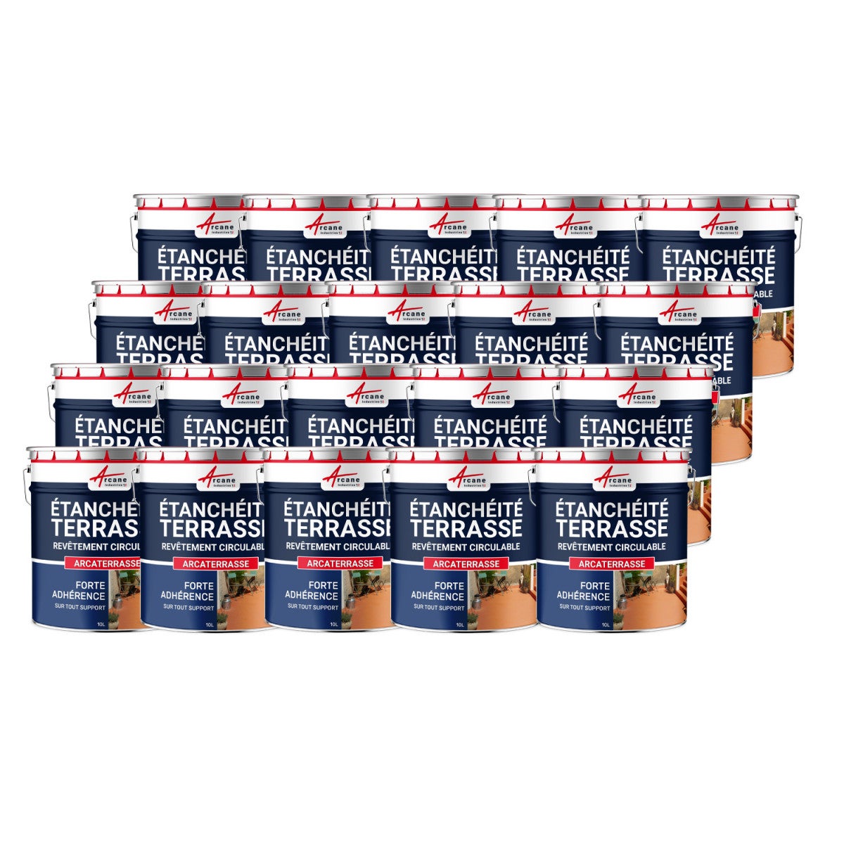 Vernice Impermeabilizzante per Terrazza - Rivestimento Esterno a Base ...