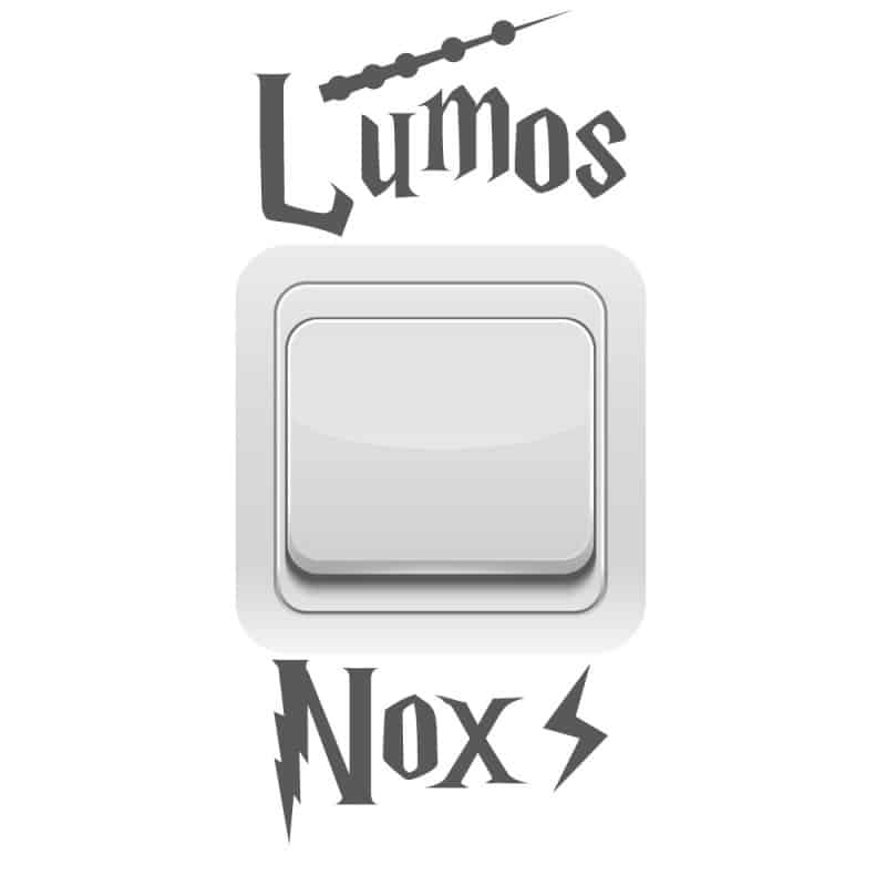 STICKER INTERRUPTEUR LUMOS / NOX (INTERR056) | Leroy Merlin