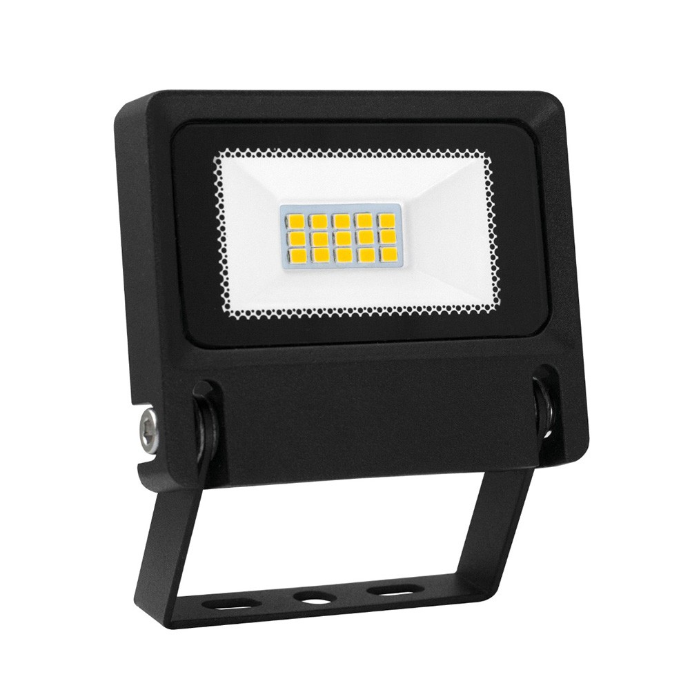 Foco de exterior LED Michelle 10W 3000K Negro - ARIC | Leroy Merlin