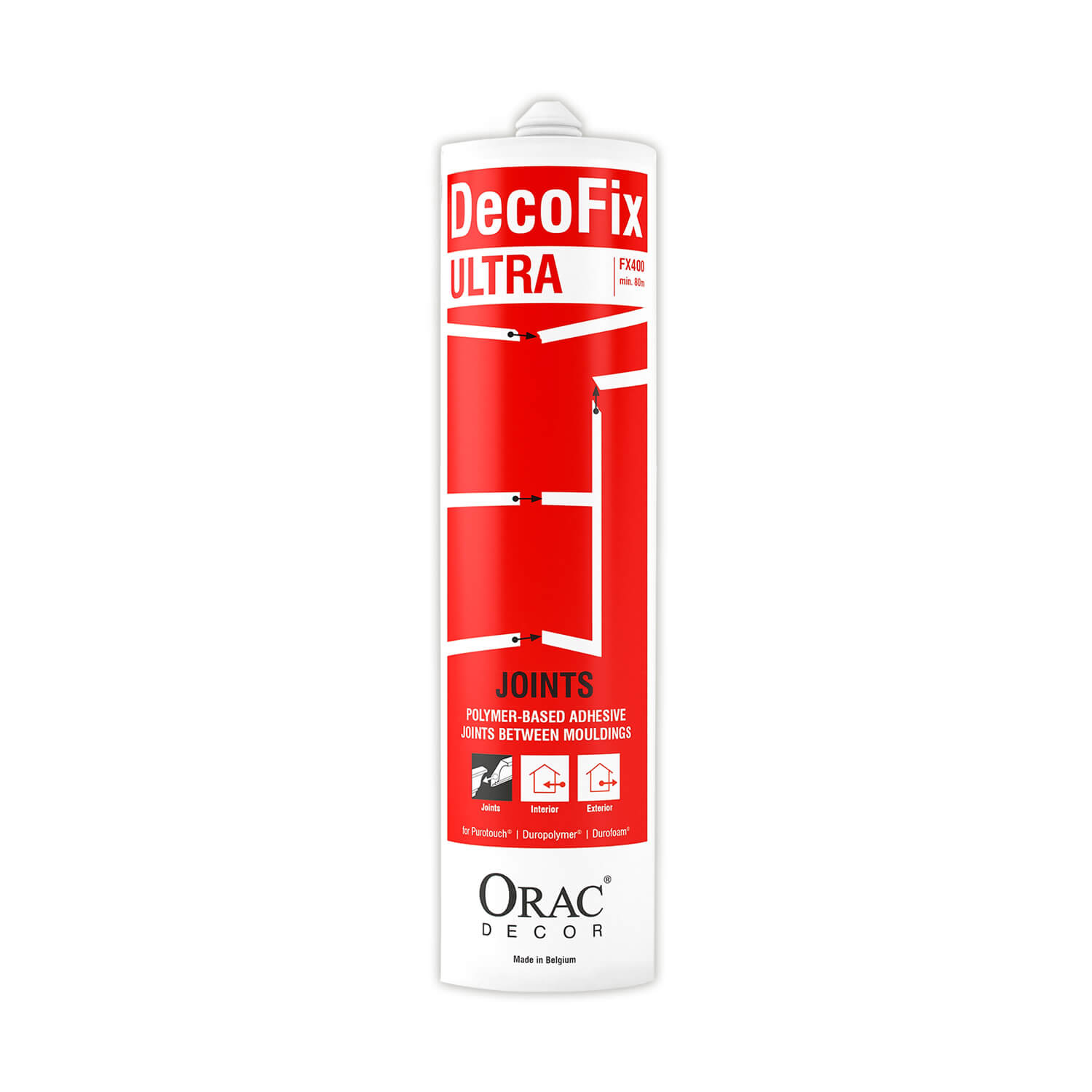 ADHESIVO BLANCO POLIMERO DECOFIX ULTRA ORAC DECOR FX400 270 ML | Leroy ...