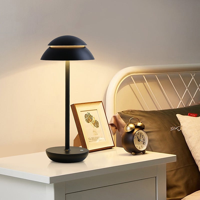 Lampe de table、Lampe de bureau rechargeable, lampe de bureau sans fil ...
