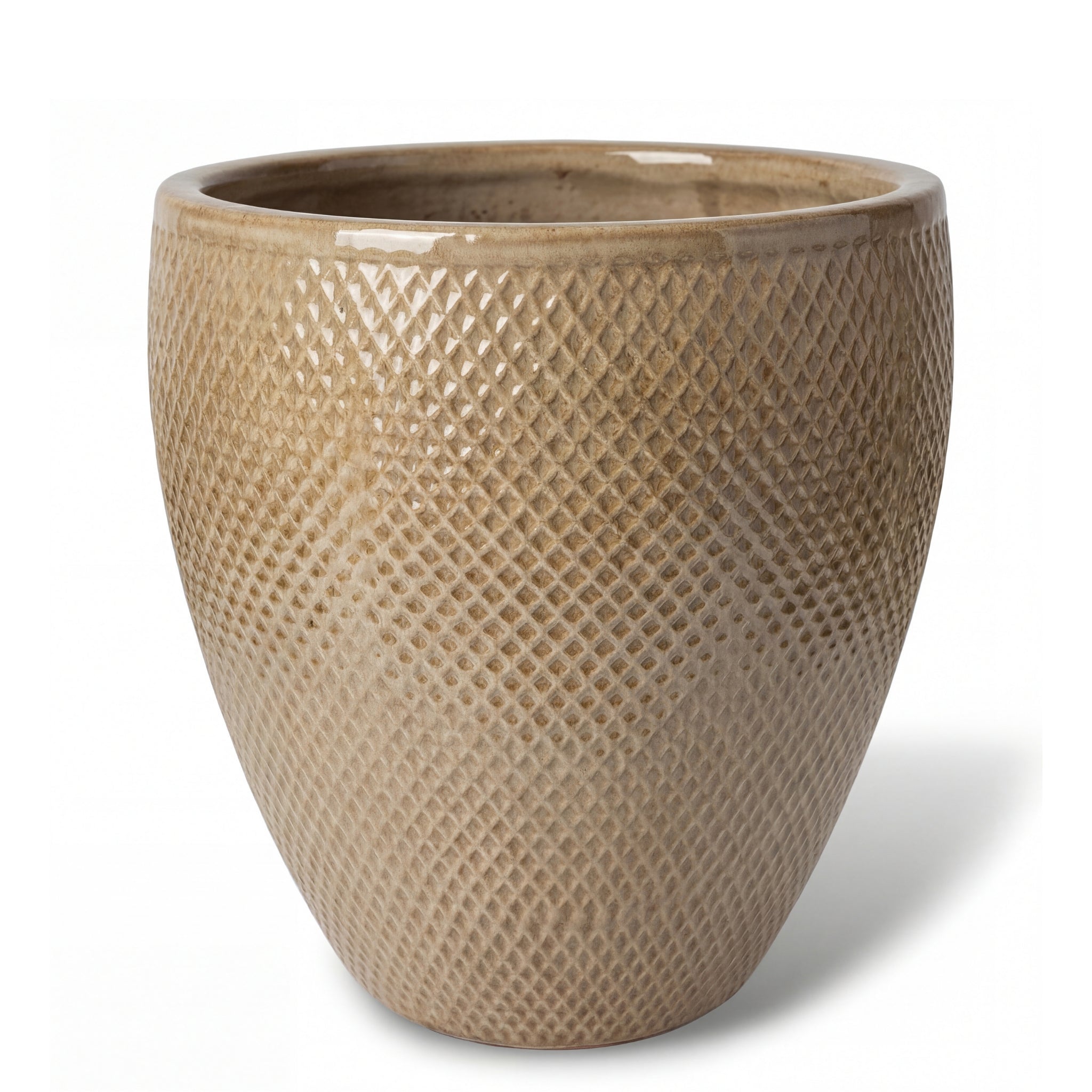 Pot grande taille d'extérieur SIGNAC 38x44cm bronze sablé, fait main en ...