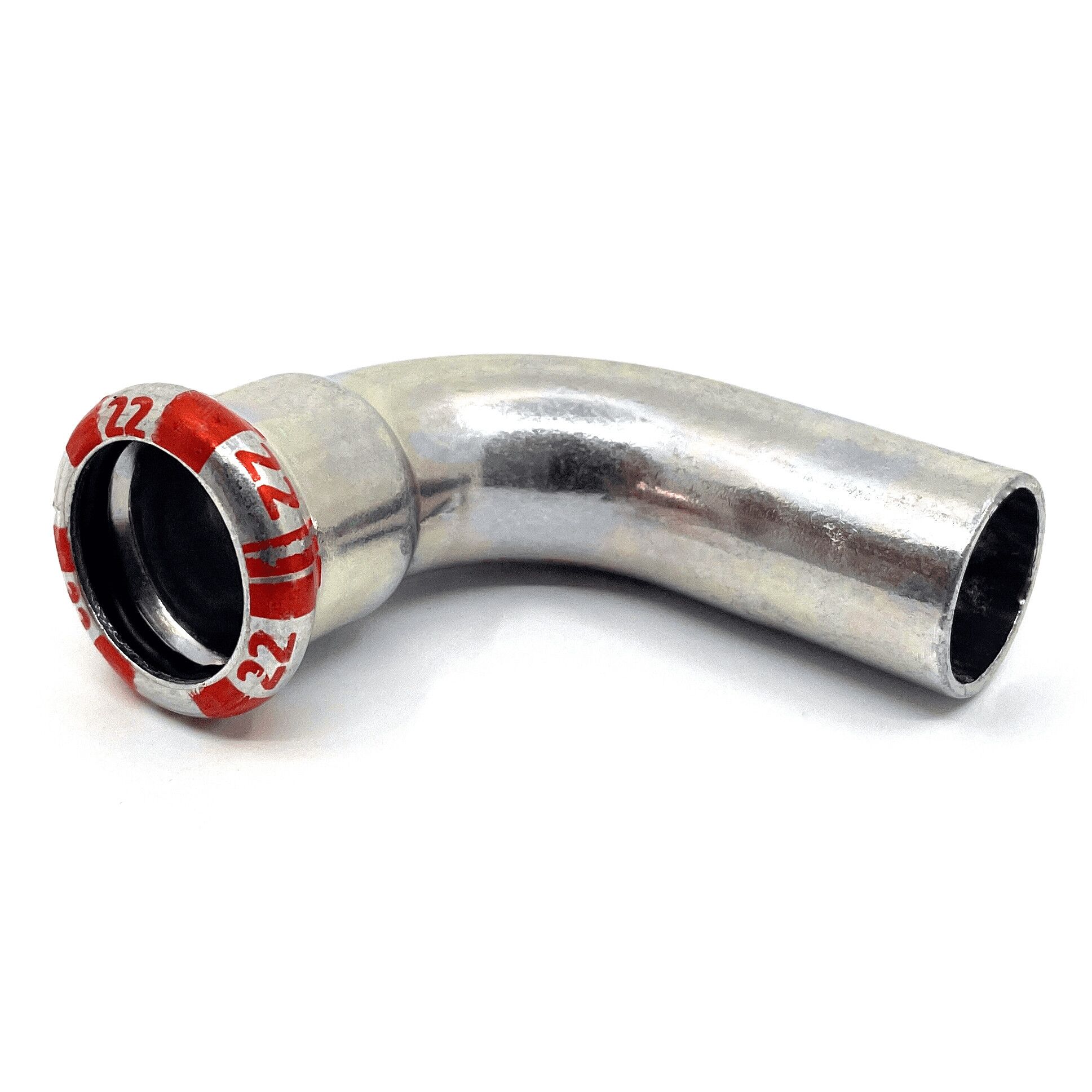 Codo 90° M/H 54 mm Press Fittings perfil M acero al carbono 1.0308 ...