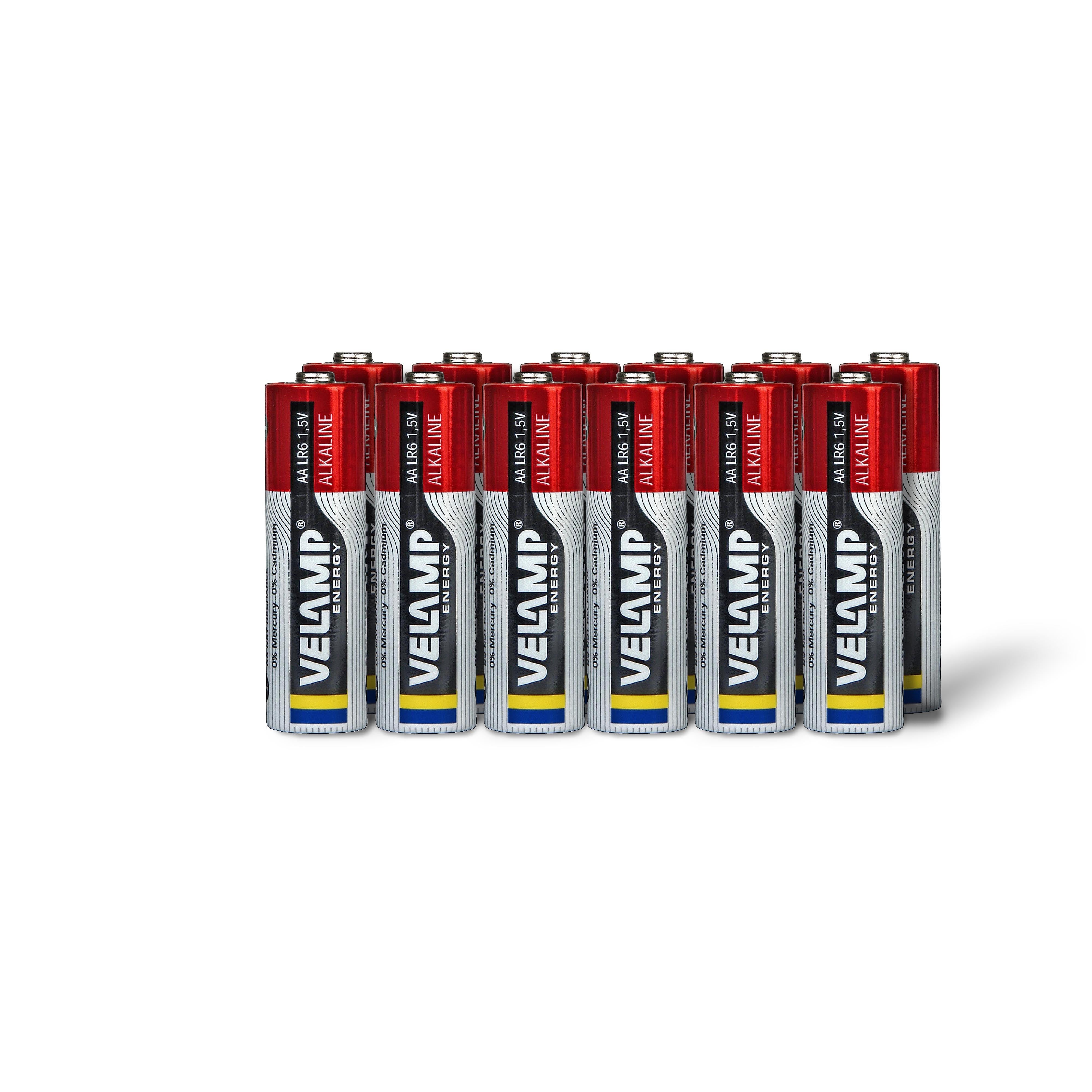 Pila alcalina, LR6 AA, 1.5V - Multipack de 12 | Leroy Merlin