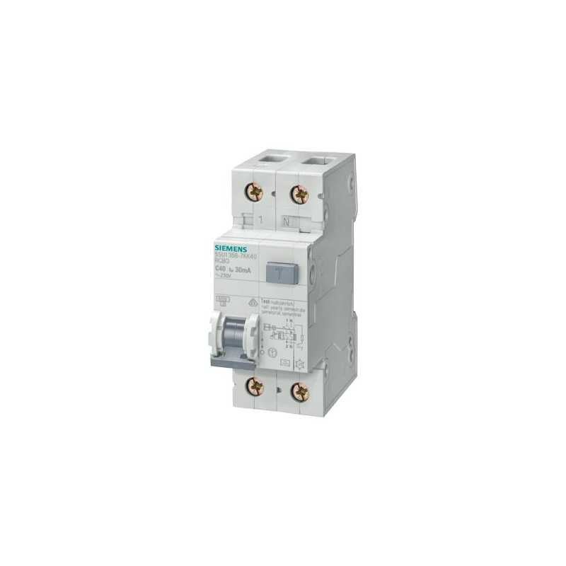 Disjoncteur différentiel automatique 16 A 300 mA 6 kA Type A | Leroy Merlin