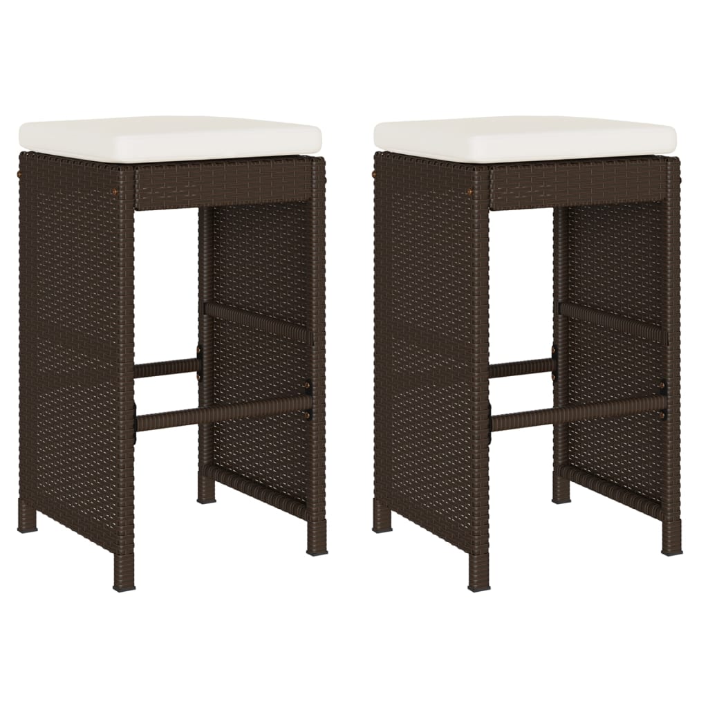 2 uds Taburetes de cocina | Taburete de bar | Taburete alto con cojines ...