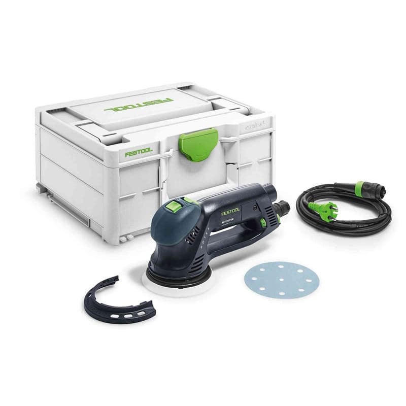 Festool RO 125 FEQ-Plus ROTEX Gear Random Orbital Sander (with Sanding ...