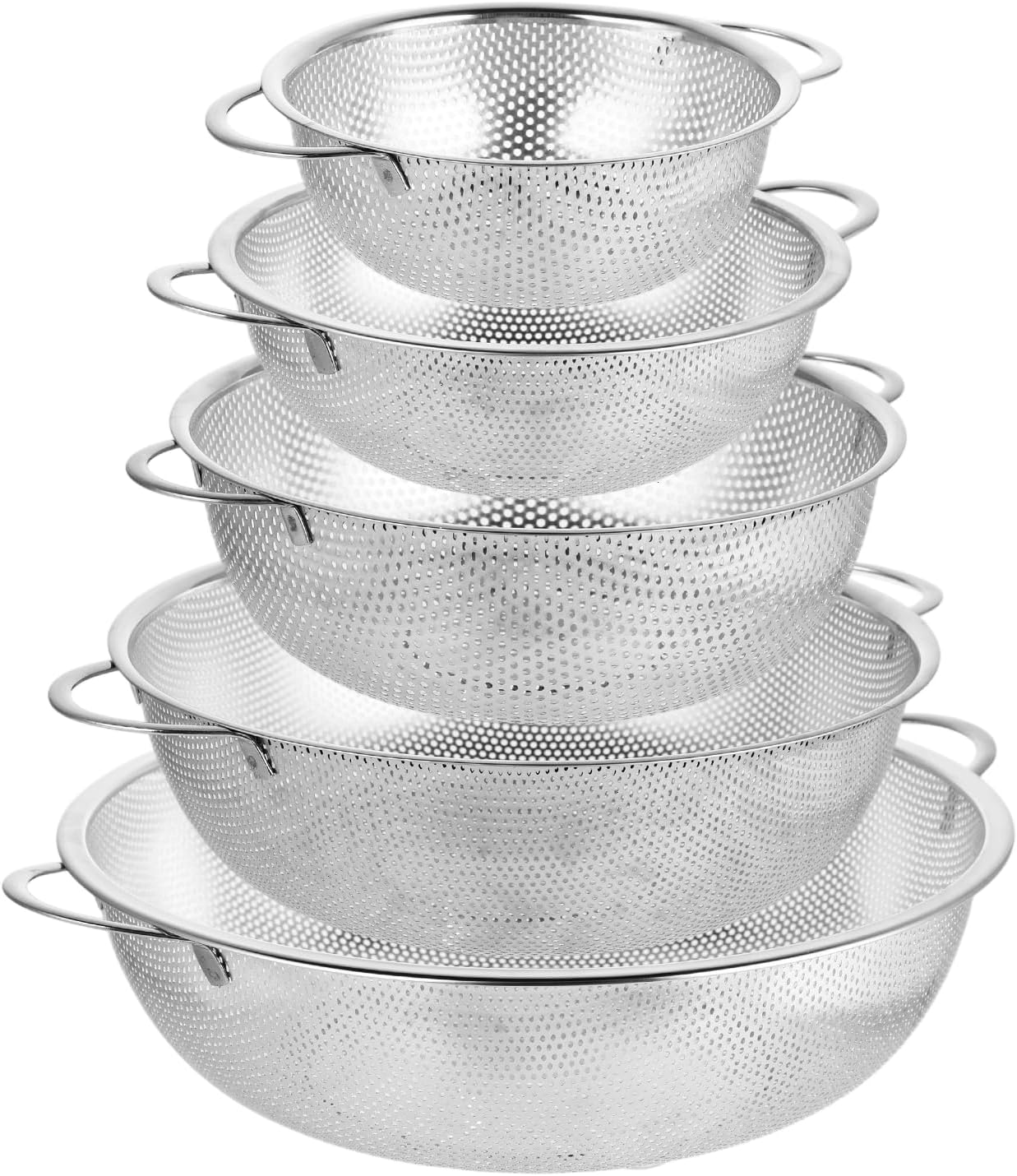 Passoire inox - passoire cuisine multifonctionnelle - Passoire robuste ...