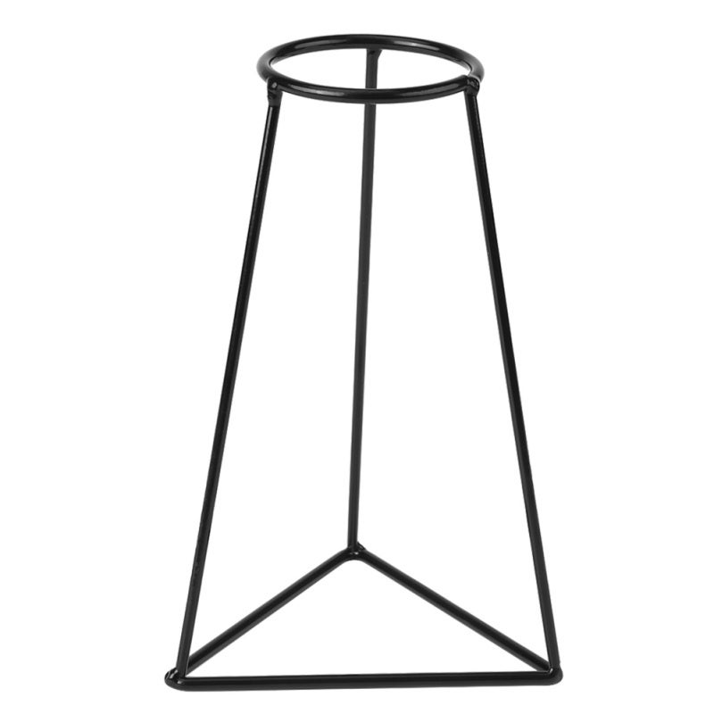 Creative Shapes Noir Métal vase à fleurs Frame Plant Support Cafe ...