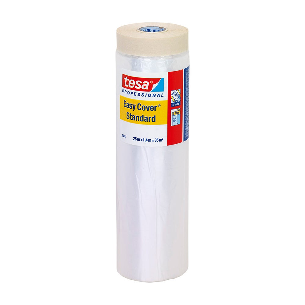 Plástico protector adhesivo - 25 m x 1,4 m | Leroy Merlin