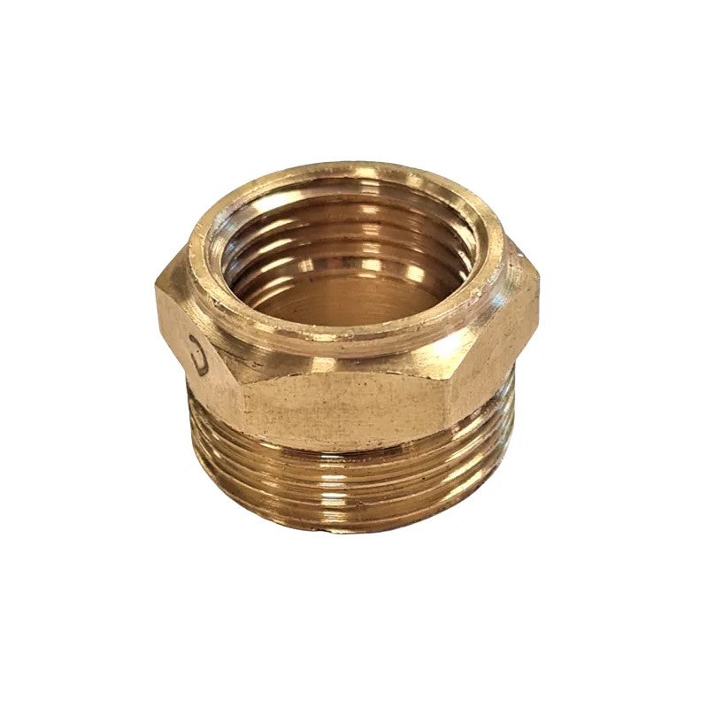 Mamelon laiton réduit mâle 26X34, femelle 20X27 | Leroy Merlin