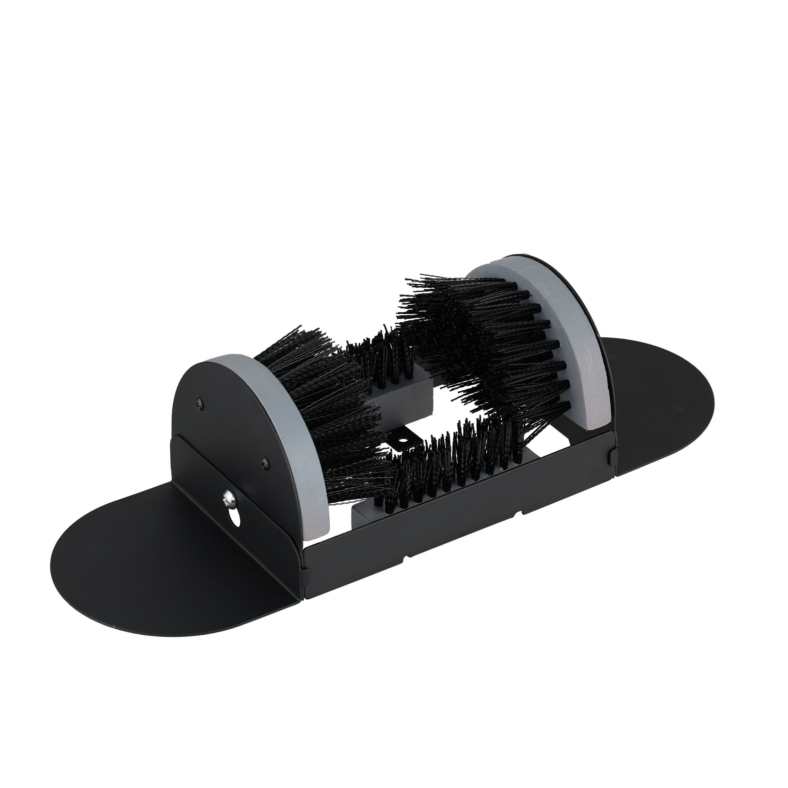 Gratte-pieds avec brosses tout autour, paillasson extérieur, brosses ...