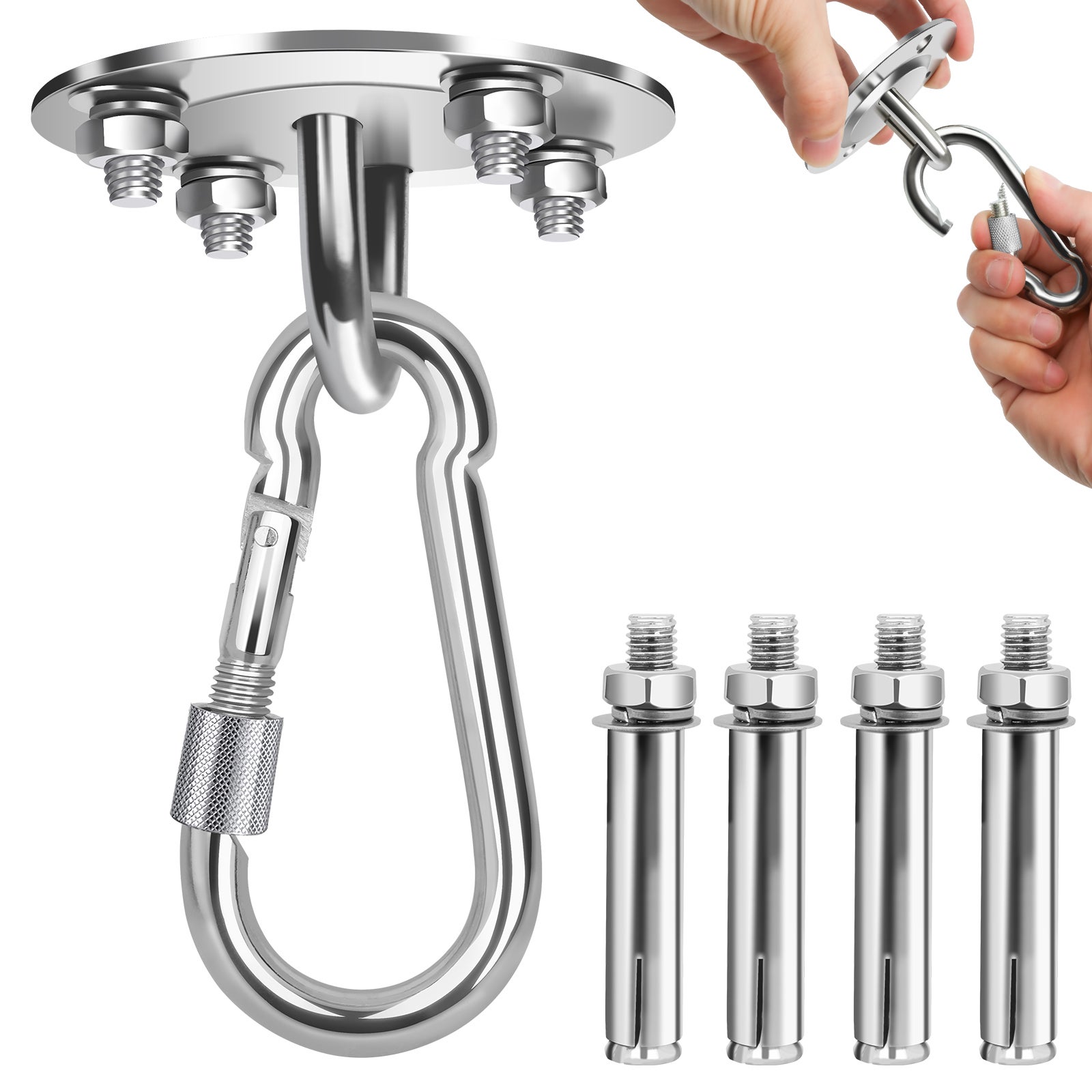 Crochet de plafond pour chaise suspendue robuste crochet pour hamac ...