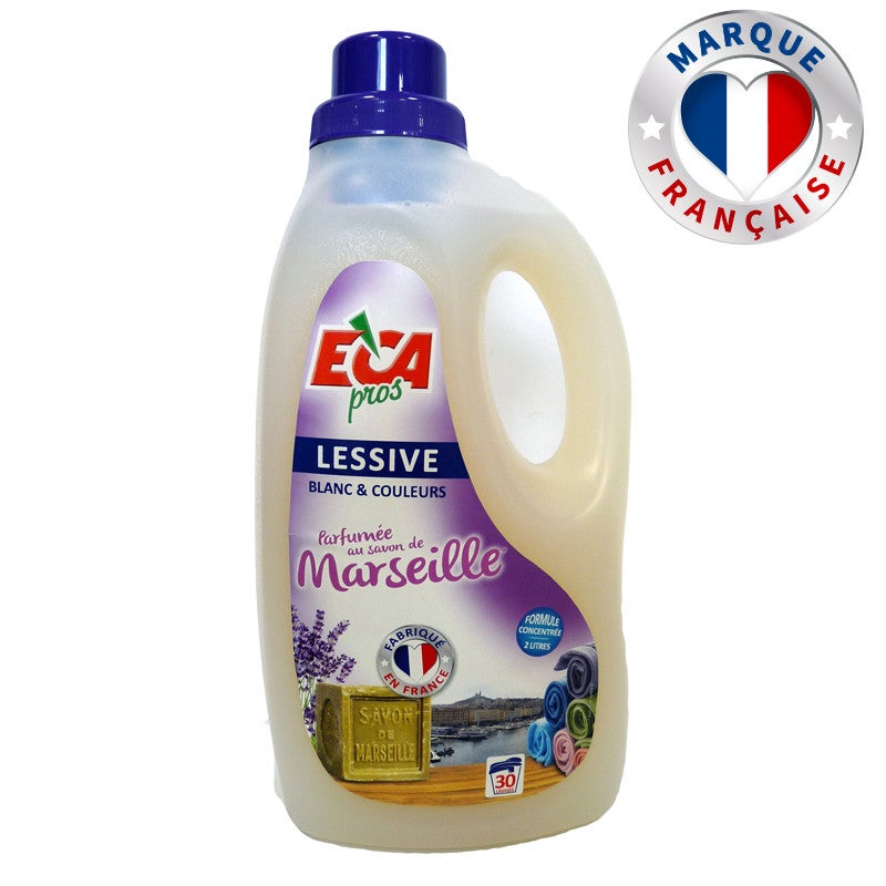 Lessive liquide 2l savon de marseille Eca Pros 320 | Leroy Merlin
