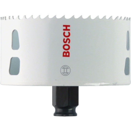 Scie trépan Bi-métal PROGRESSOR pour bois et métal - Diam. 95 mm ...