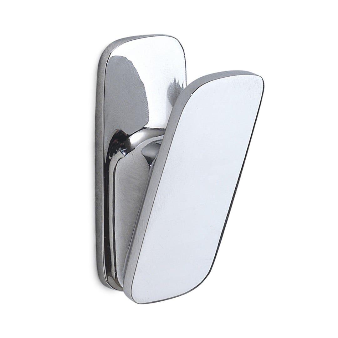 PERCHERO INDIVIDUAL DE PARED DE METAL CROMADO | Leroy Merlin