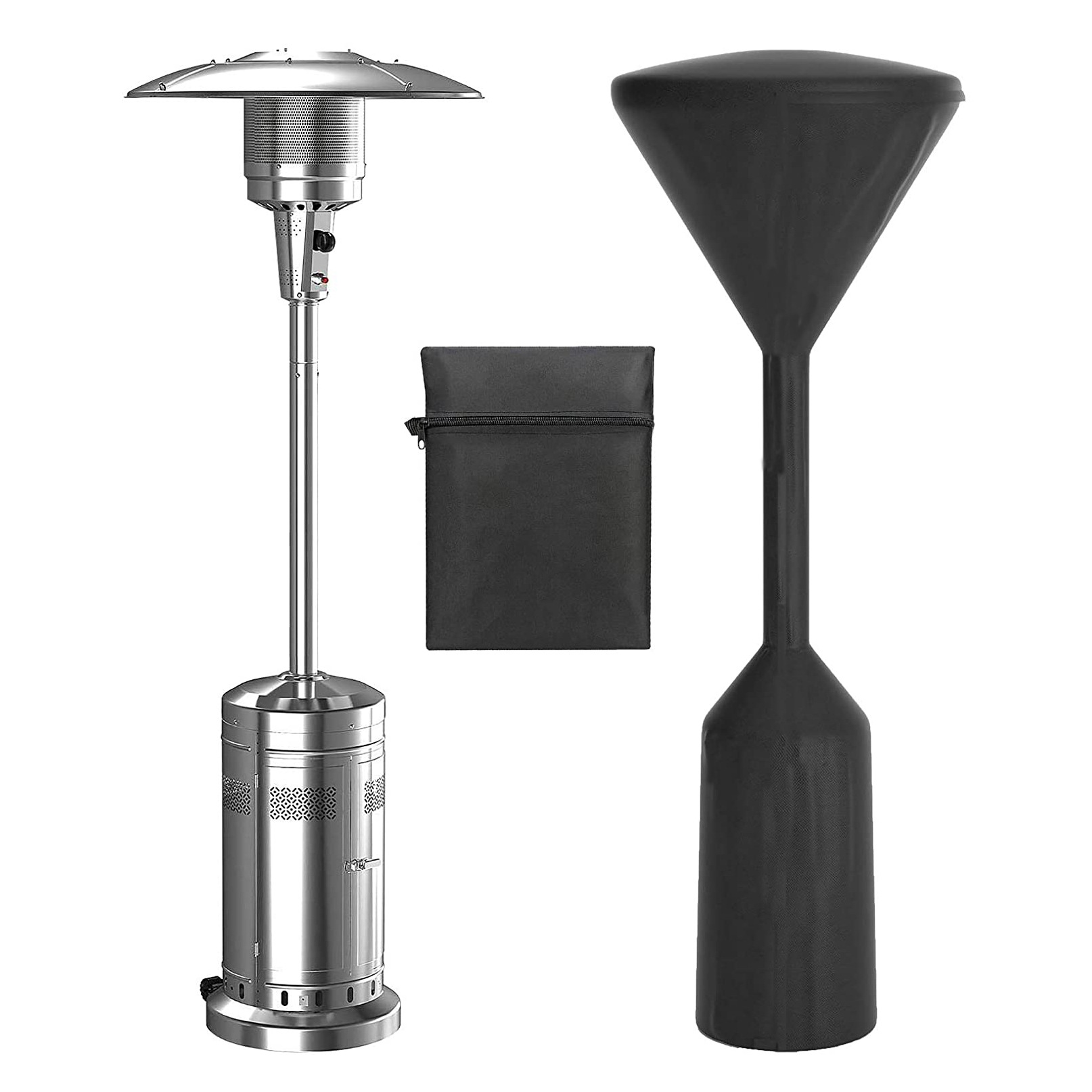 Chauffage Terrasse Gaz Housse,Résistant à l'eau Housse Chauffant,pour Protection Chauffe ...