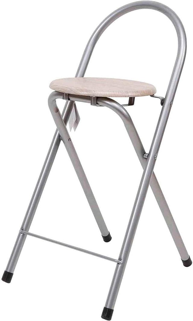 Taburete plegable: fácil almacenamiento y uso práctico