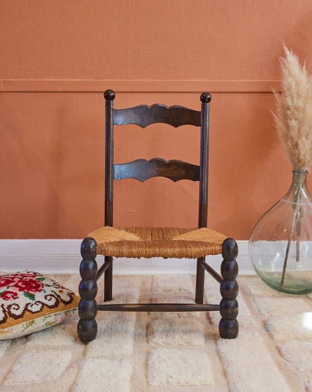 Chaise paillée au meilleur prix | Leroy Merlin