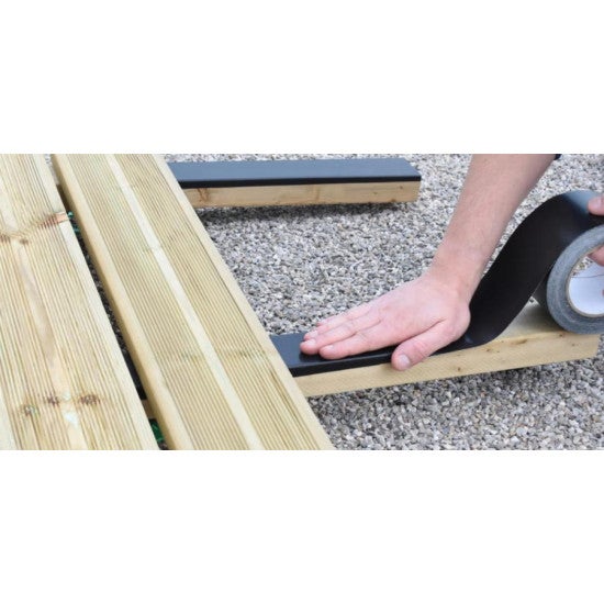 Bande d'étanchéité TRAMICO Terraband pour terrasse Bois - 85 x 0,3 mm ...