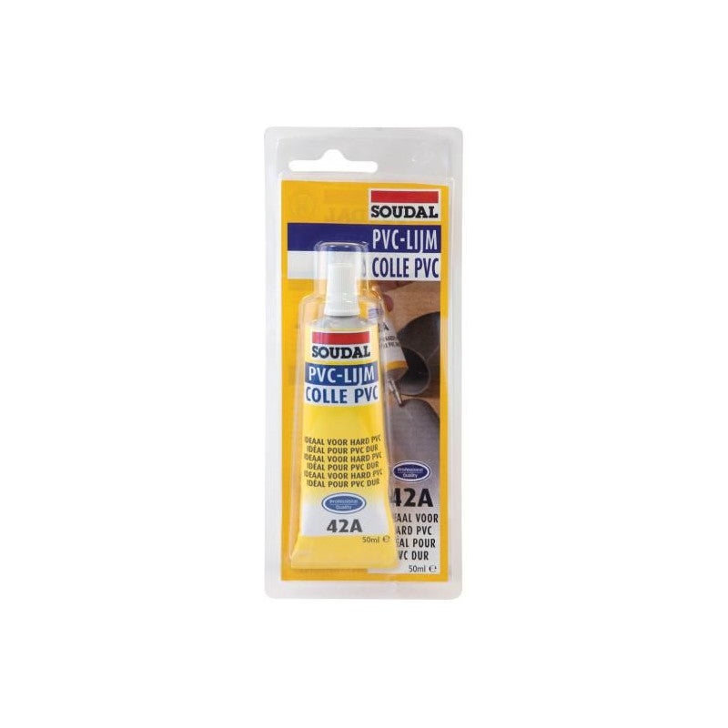 42A - Colle PVC - Soudal - 100 ml | Leroy Merlin