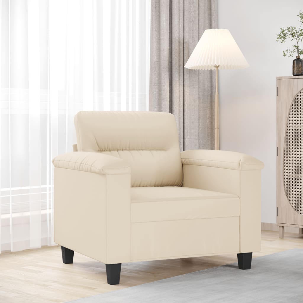 Chaise de canapé beige 60 cm tissu microfibre | Leroy Merlin