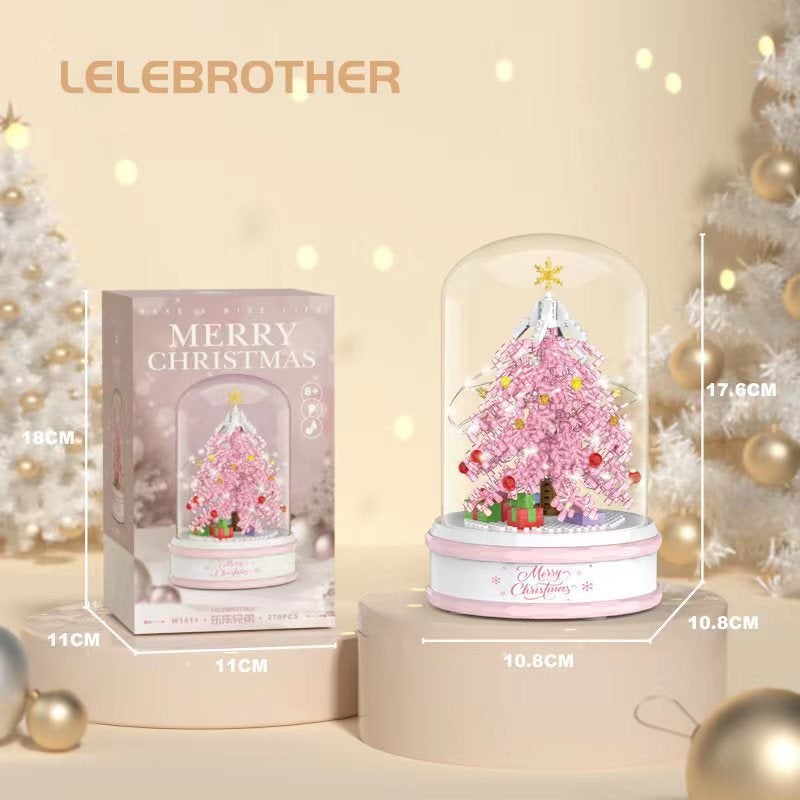 Jeu de construction de Noël de 276 pièces, comprenant un sapin et le ...