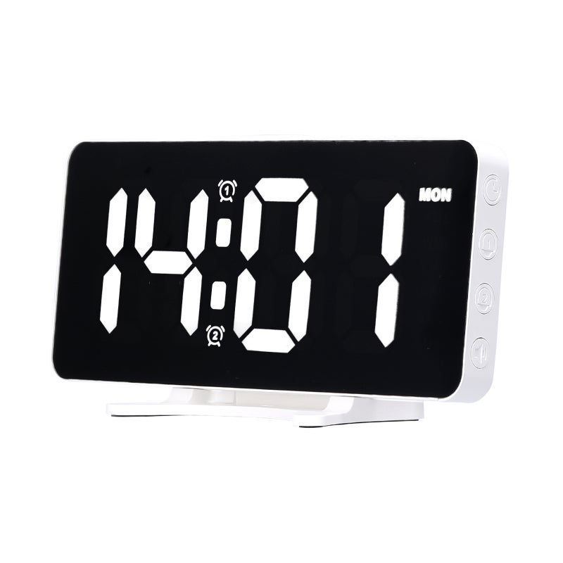Reloj digital inteligente LED de 6,7 pulgadas con 4 niveles de brillo y ...