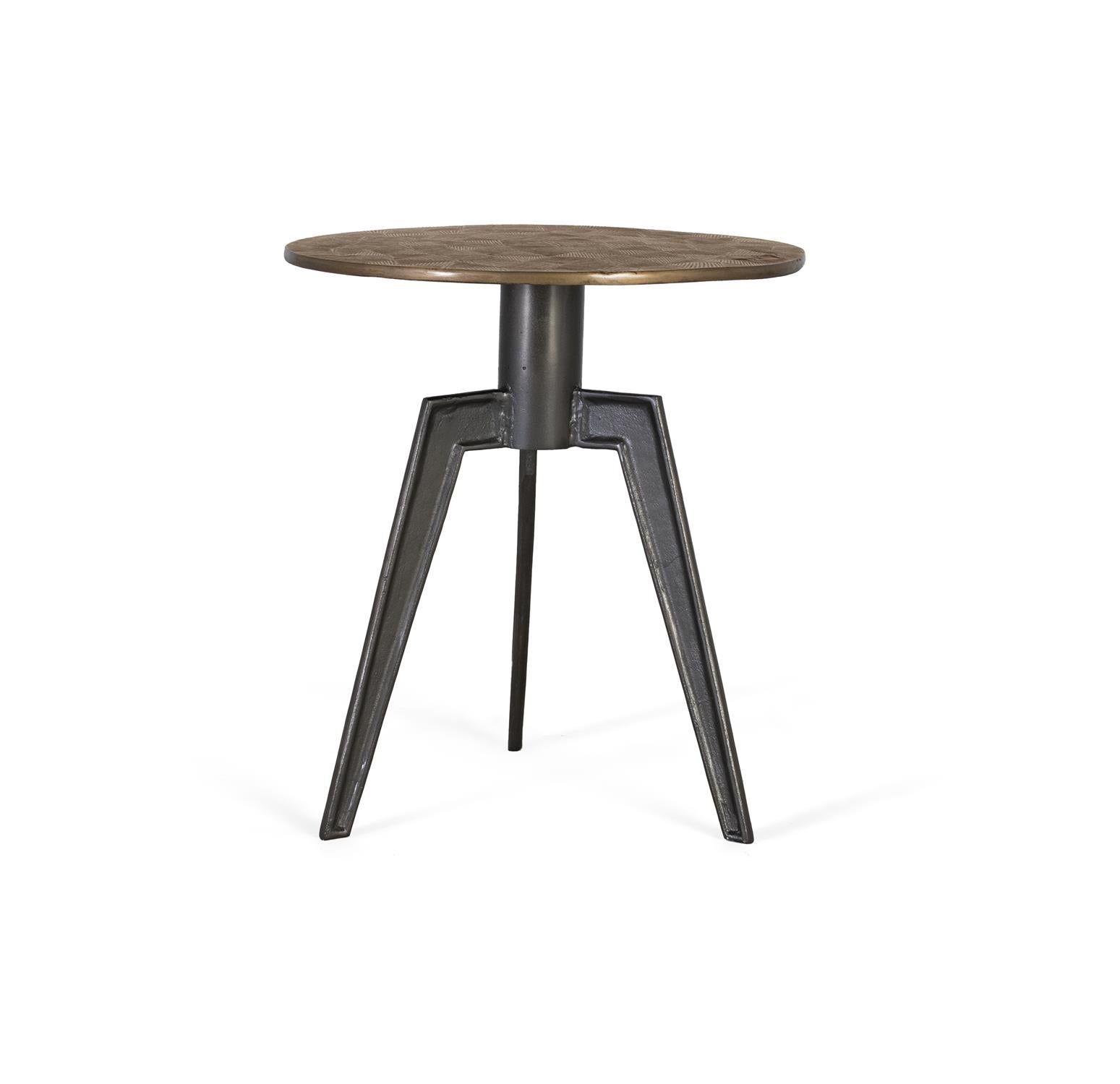 Table basse en aluminium doré | Leroy Merlin