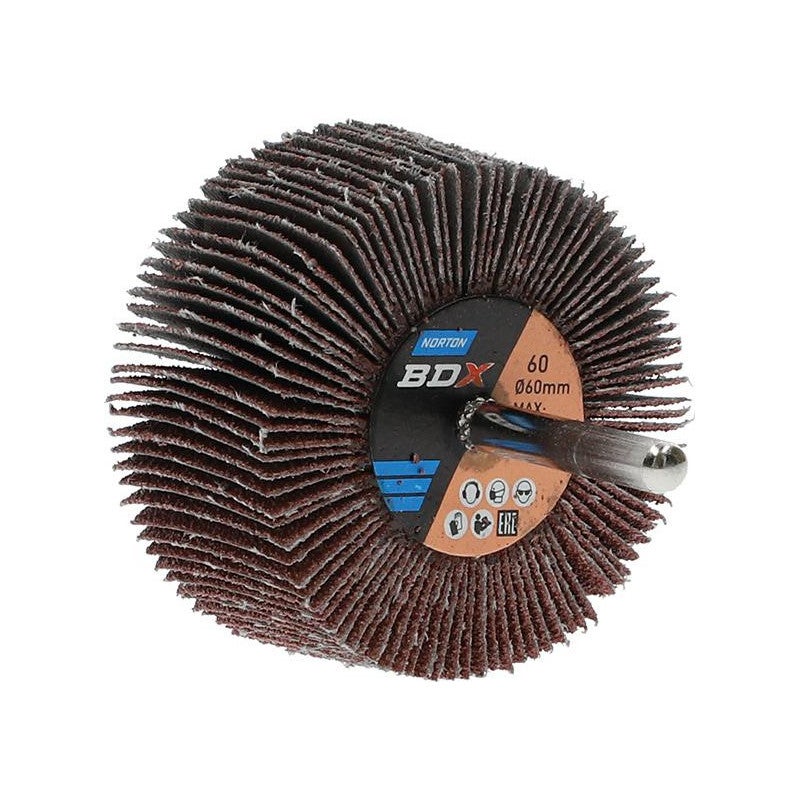 Disque à lamelle sur tige R207Plus 60x30x6 P60 (Par 10) | Leroy Merlin