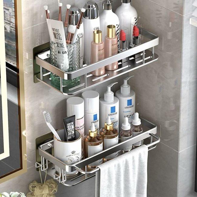 Etagere Douche Sans Percage,Etagere Salle de Bain,Rangement Douche ...